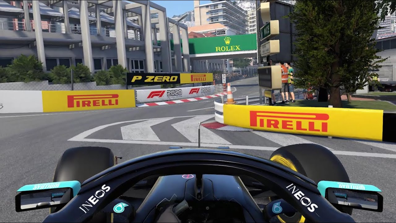 | F1 2020 | Monaco - Unexpected Drift in Turn 19 - YouTube