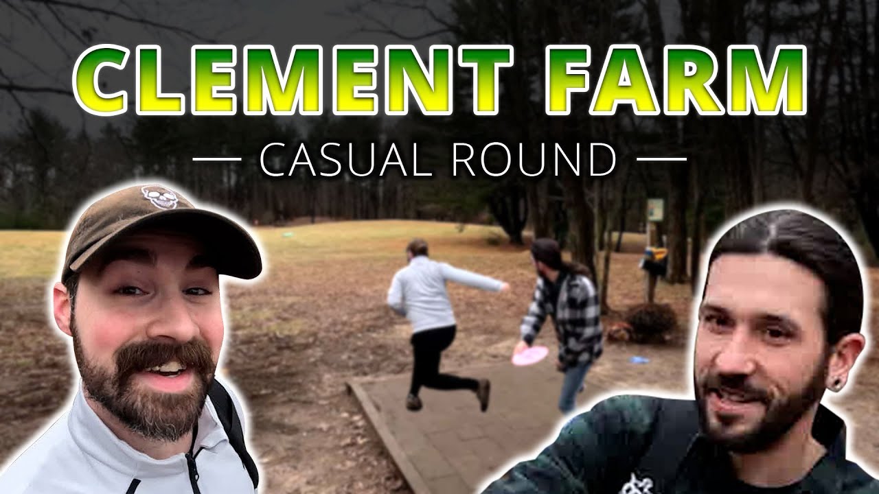 Casual Round of Disc Golf at Clement Farm - YouTube