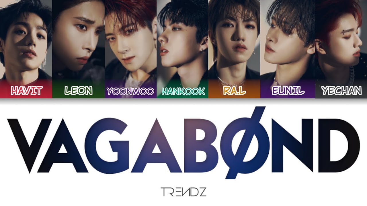 TRENDZ(트렌드지) - VAGABOND Color Coded Lyrics (han/rom/eng/pl) - YouTube