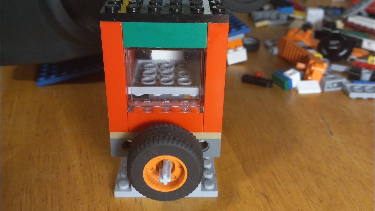 High rpm lego vacume engine explodes - YouTube