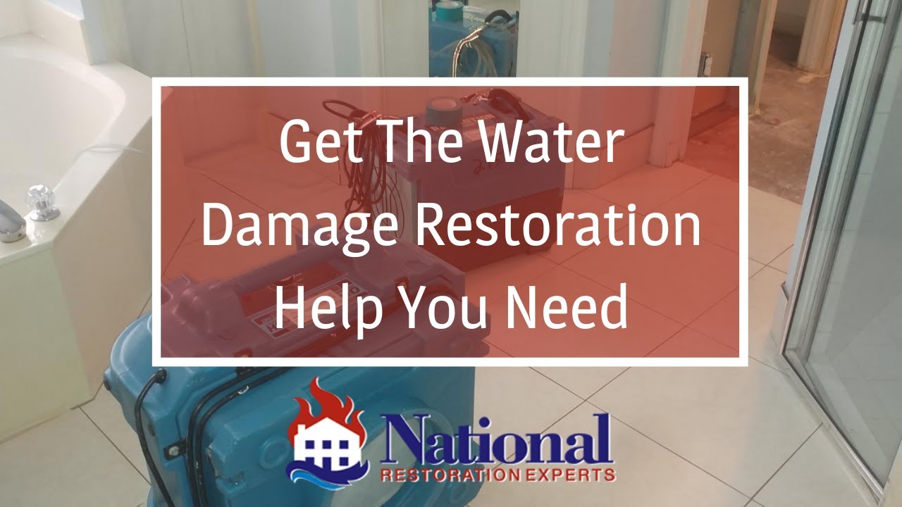 Water Damage Restoration | National Restoration Experts - YouTube