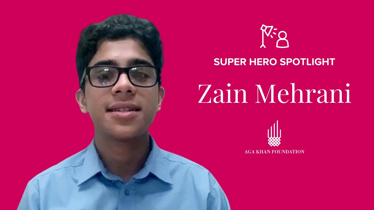 Super Hero Spotlight Zain Mehrani - YouTube