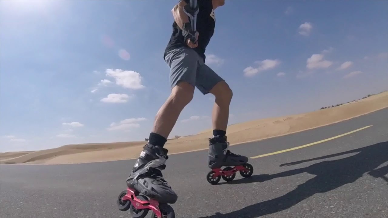 Desert Skating Among the Sand Dunes! - YouTube