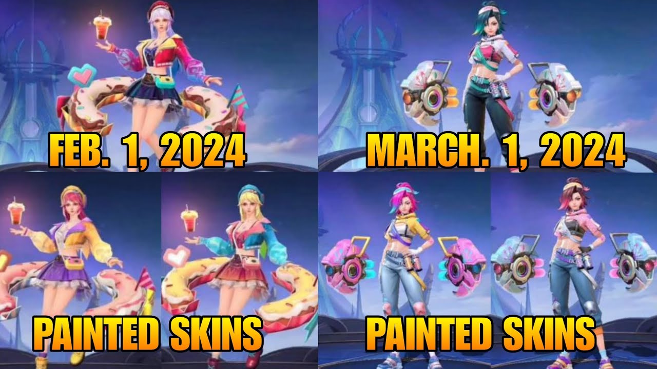 February & March 2024 Starlight Skin & Other Skin Release Date | MLBB ...