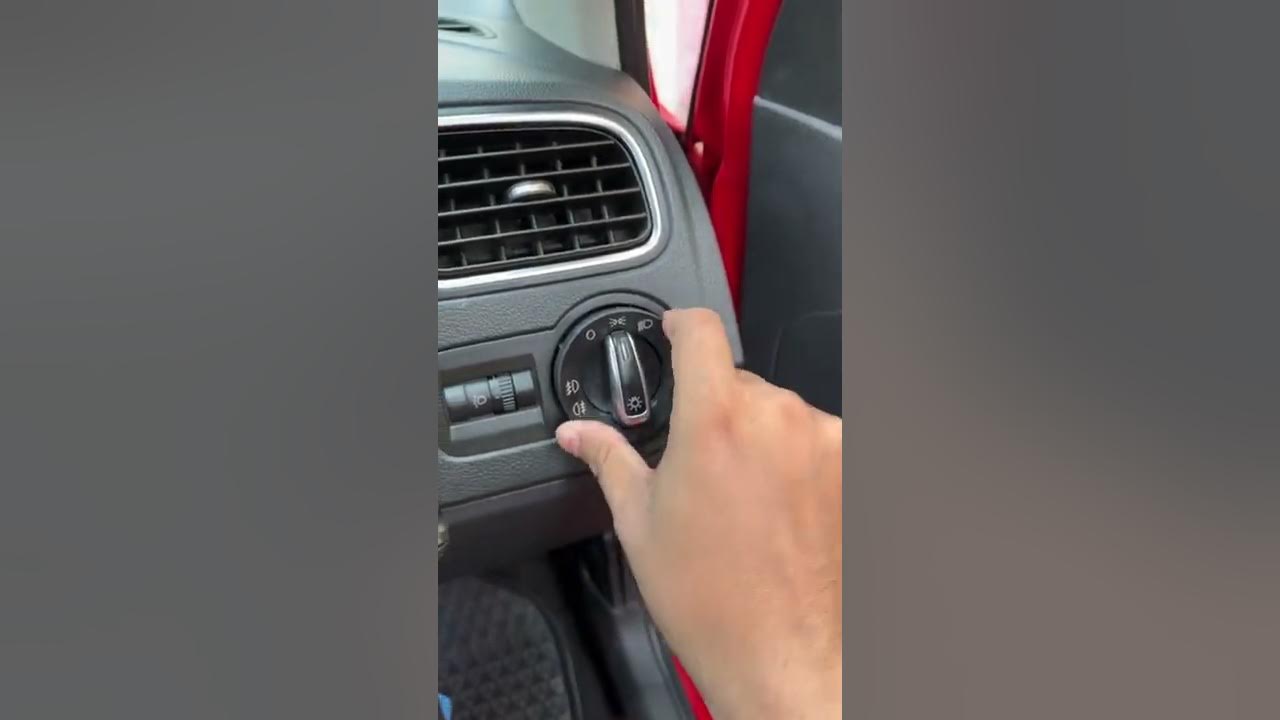 How to change your Headlight Switch to Auto Headlight Switch for VW ...