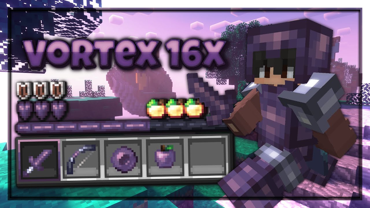 The BEST 16x 1.8.9 Minecraft Texture Pack? | 🔮 Vortex 16x 🔮 For @thefoxycuber - YouTube
