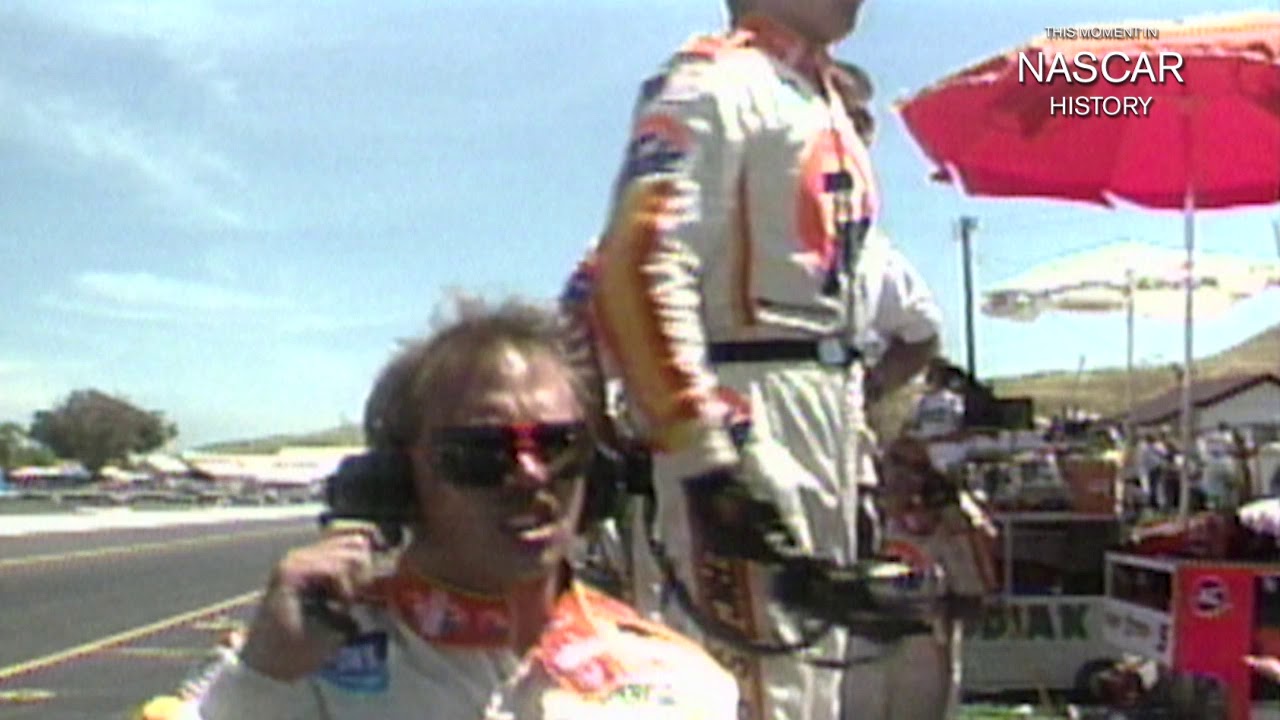 This Moment in NASCAR History: Ricky Rudd gets black-flagged at Sonoma ...