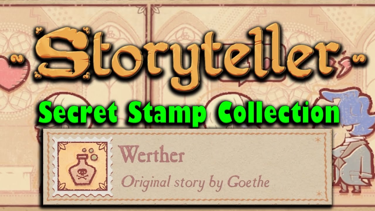 ★Werther★ Secret Stamp Collection ★Stoyteller★ - YouTube