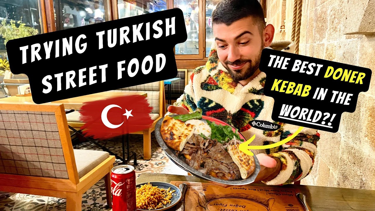 Trying Local Turkish STREET FOOD for the First Time | Fethiye Food Vlog ...