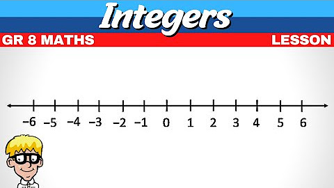 Integers Grade 8 - YouTube