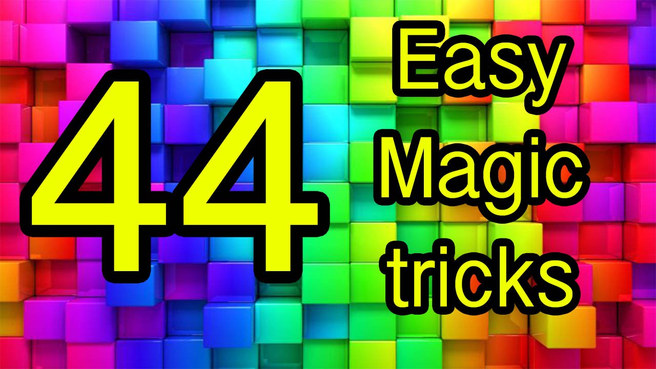 Easy Magic Tricks Tutorial 44 Tricks Revealed YouTube easy-magic-tricks-tutorial-44-tricks-revealed-youtube