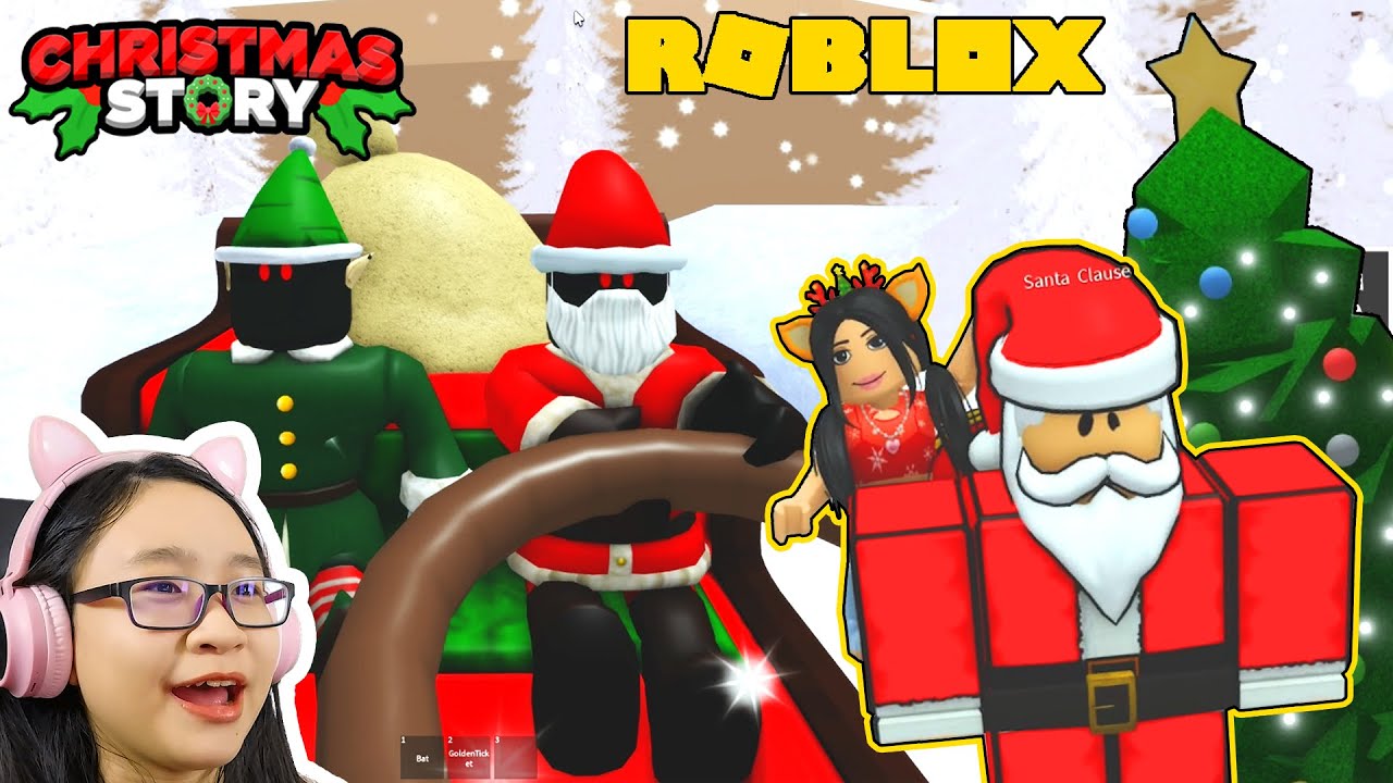 Christmas Story 2021 Roblox - EVIL SANTA?! - Let's Play Christmas Story ...