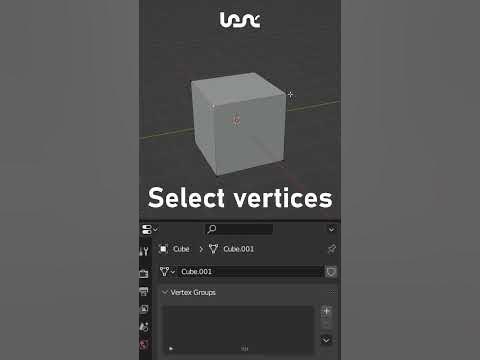 how to assign to vertex group #b3d #blender - YouTube
