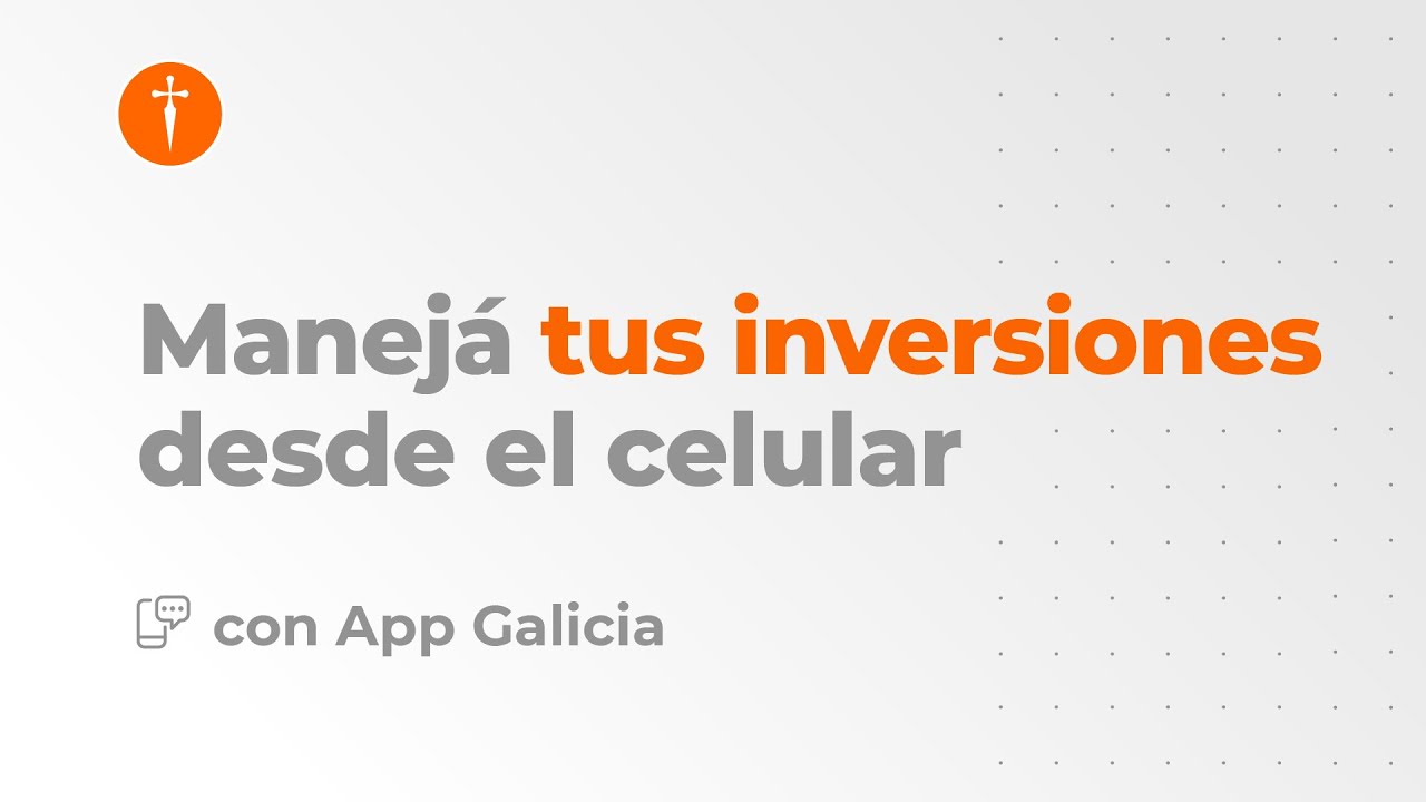 #Tutorial Suscribir y rescatar Fondos FIMA por la App Galicia - YouTube