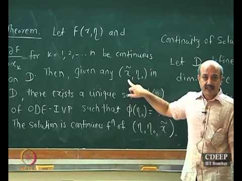 Mod-01 Lec-40 Solving Ordinary Differential Equations - Initial Value Problems (ODE-IVPs) - YouTube