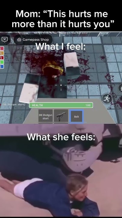 When mom says “this hurts me more than it hurts you”: - YouTube