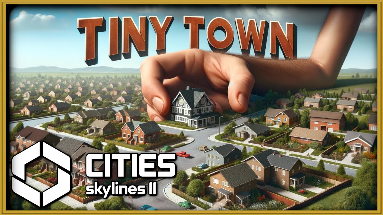 Cities Skylines 2's Tiny Town Experiment: A Path to Financial Success? - YouTube