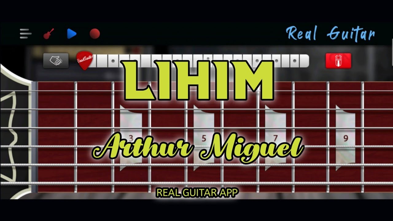 Lihim | Arthur Miguel | Real Guitar App Cover - YouTube