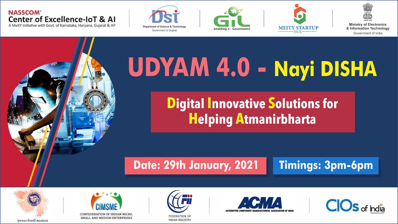 Ashish Ranjan, CDO, NBC Bearings | Panel discussion UDYAM4 0 - YouTube