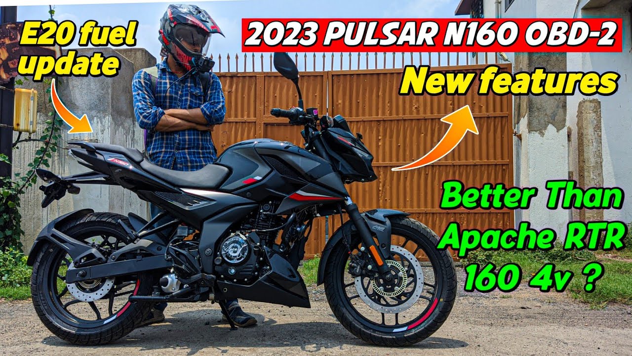 2023 Pulsar N160 OBD-2 E20 fuel update || Ride Review - Better Than ...