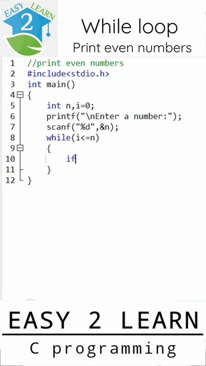 While Loop Questions C Programming Shorts Easy2learn Clanguage Youtube