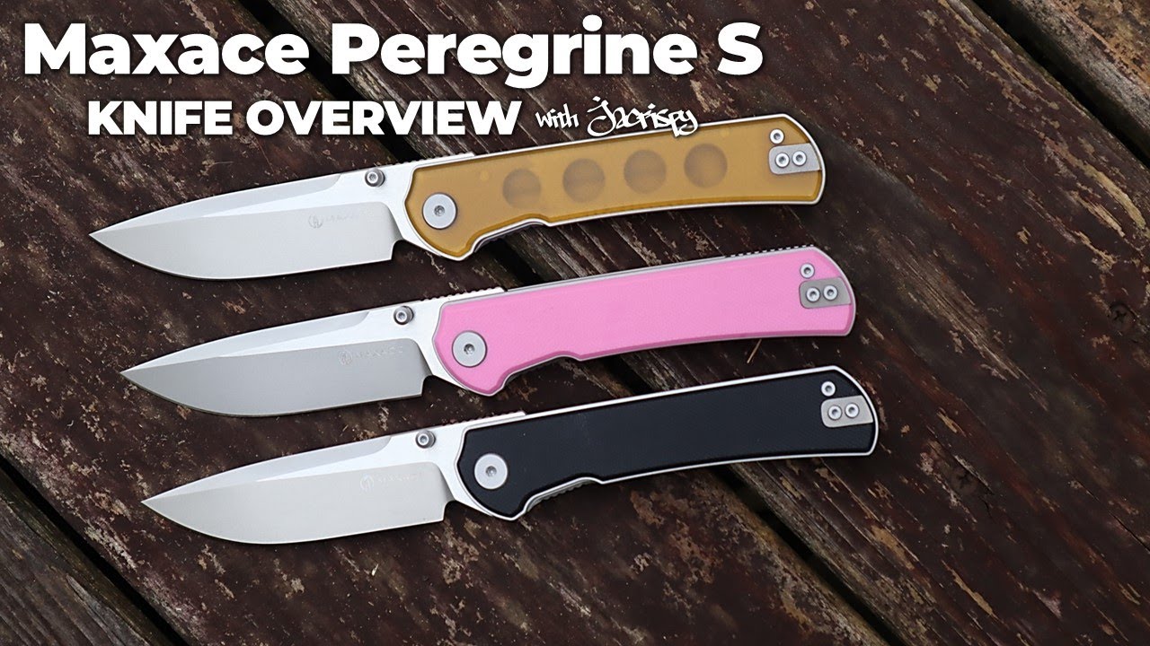 Maxace Peregrine S Folding Knife | 5-Minute Review | Atlantic Knife - YouTube
