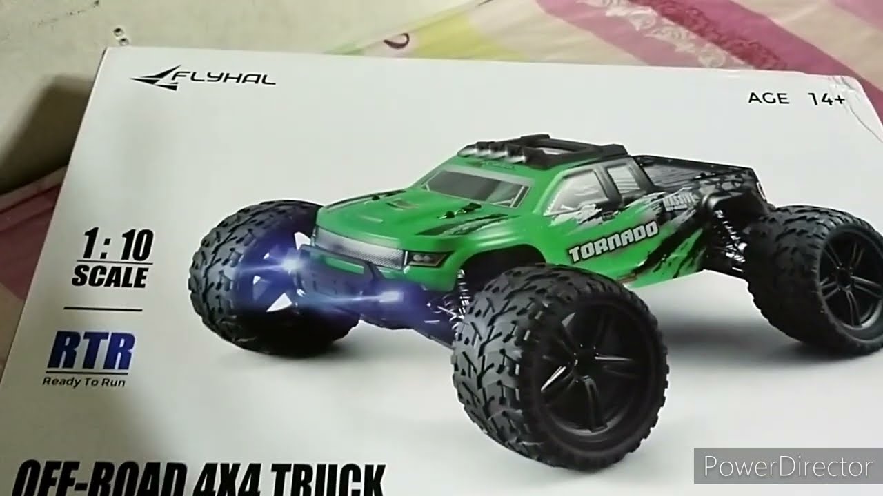 Flyhal FC610 monster truck, cheap but quality. - YouTube