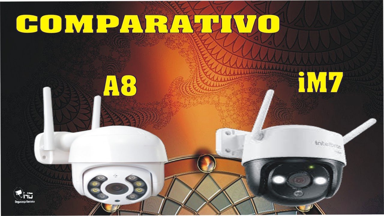 COMPARATIVO ENTRE IM7 INTELBRAS EA A8 HAIZES - YouTube