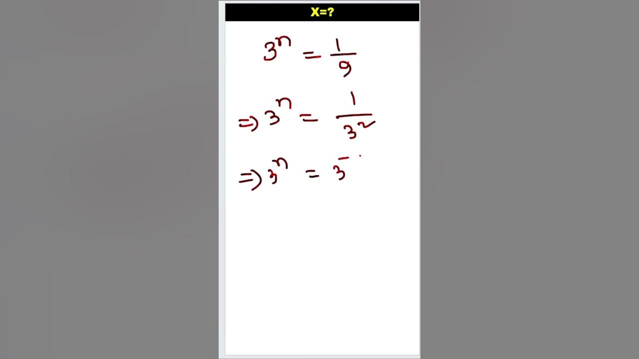 A Nice math Olympiad Exponential Problem #short #olympiad #mathematics #maths #exponents - YouTube