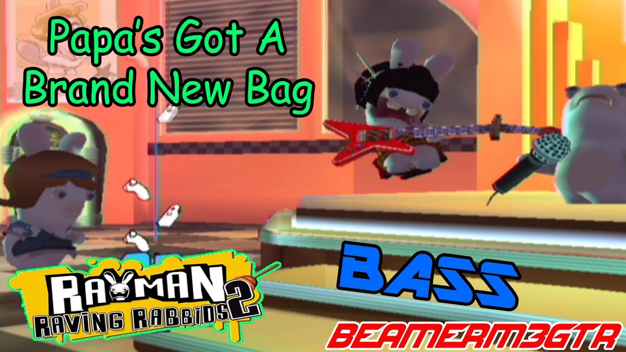 Rayman Raving Rabbids 2 - Papa's Got A Brand New Bag [Bass] - YouTube