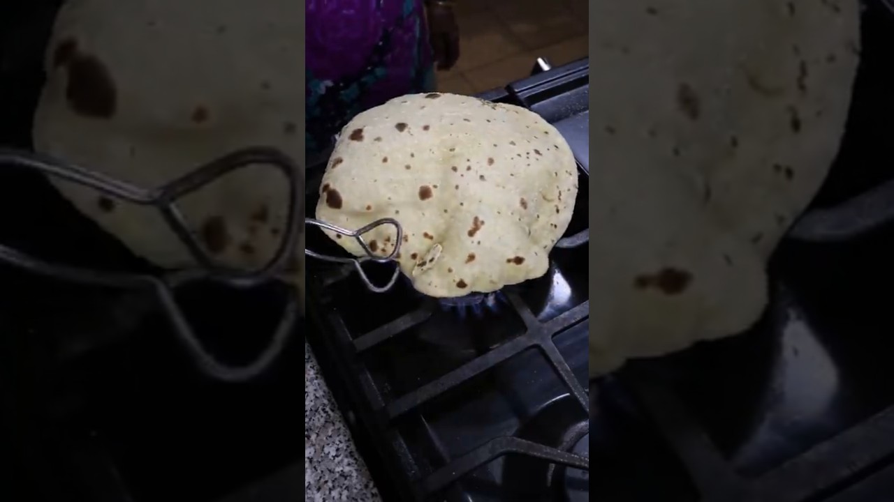 How My Mother Prepares Roti - YouTube