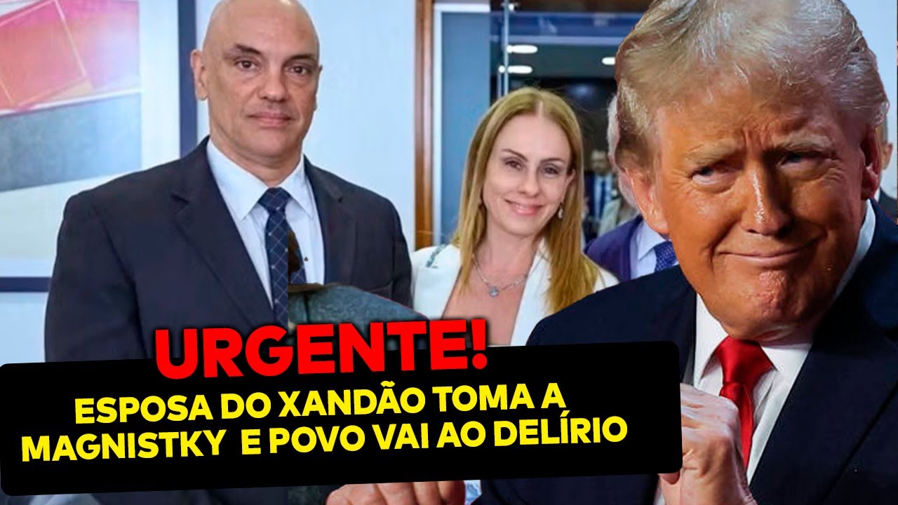 QUE DELÍCIA: Esposa do Xandão toma a Magnitsky e chora revoltada! Povo ...
