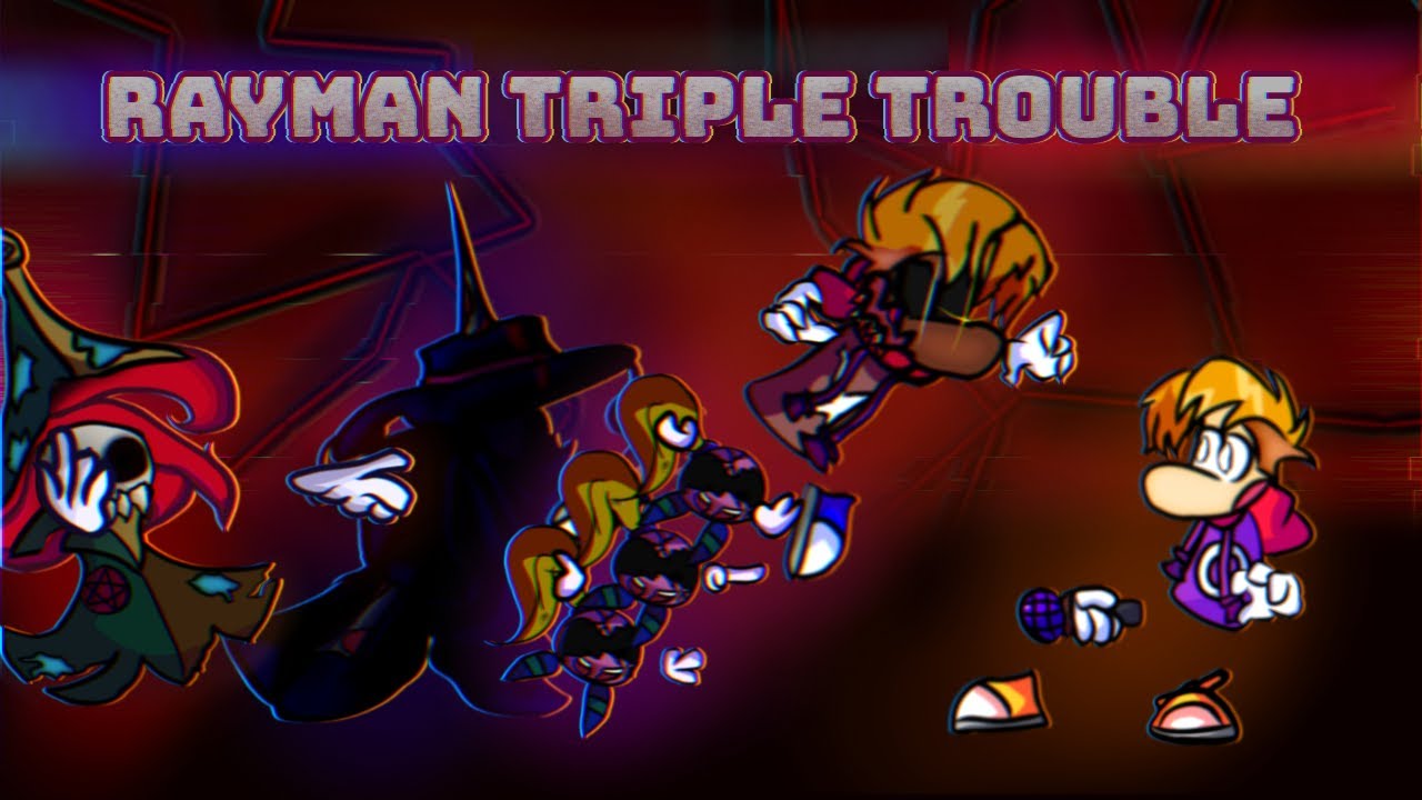 Triple Trouble Rayman - Friday Night Funkin' (Rayman Pc Port) (OLD ...