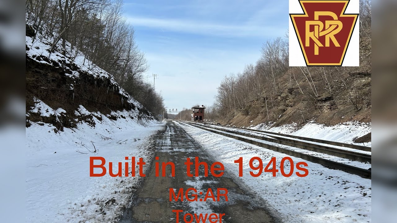 MG tower and AR tower of the PRR left to be destroyed soon - YouTube