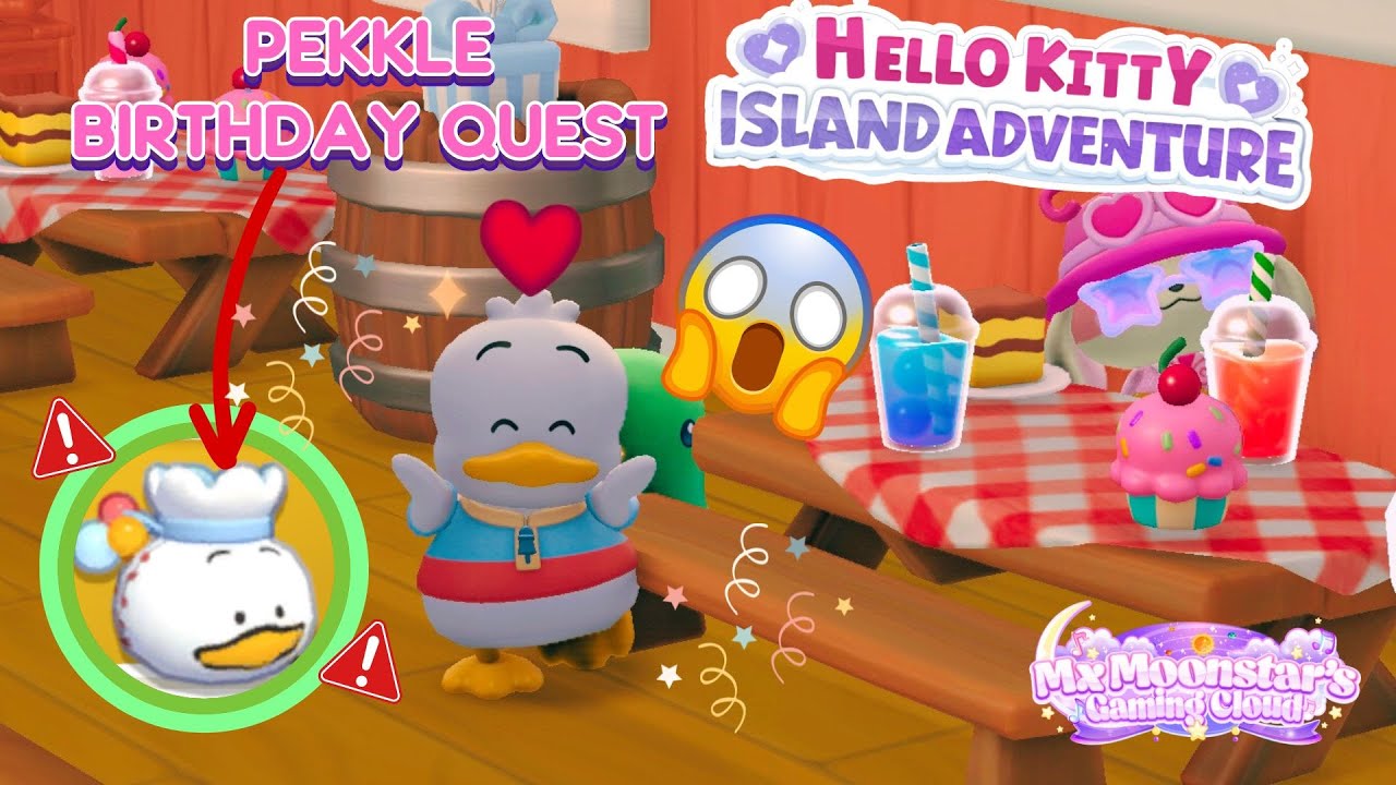 🎉🦆PEKKLE'S BIRTHDAY QUEST - Hello Kitty Island Adventure🎉🦆 - YouTube