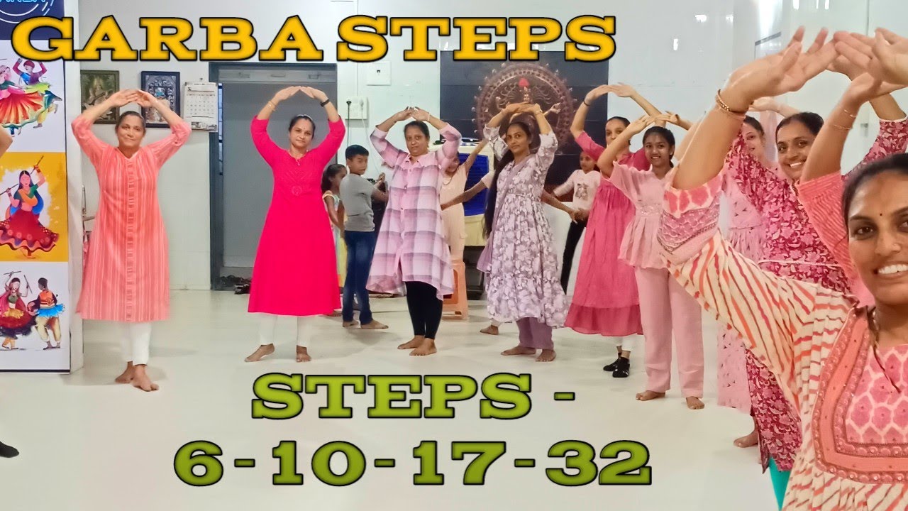 New steps garba #garbalover #garba2024 #navratri #trendinggarba #trends ...
