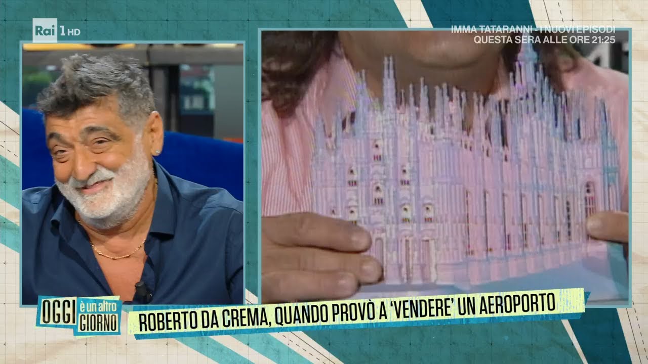 Roberto Da Crema, il "Baffo" delle televendite - Oggi è un altro giorno ...