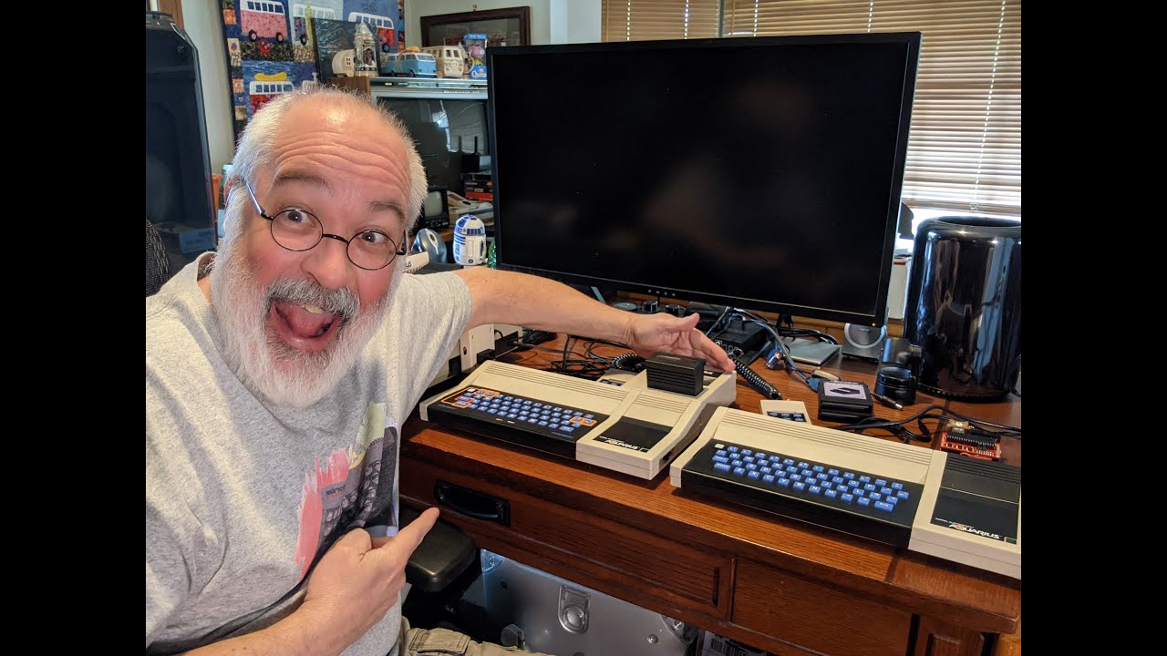 Mattel Aquarius with HDMI Display - perfect video on old retro vintage ...