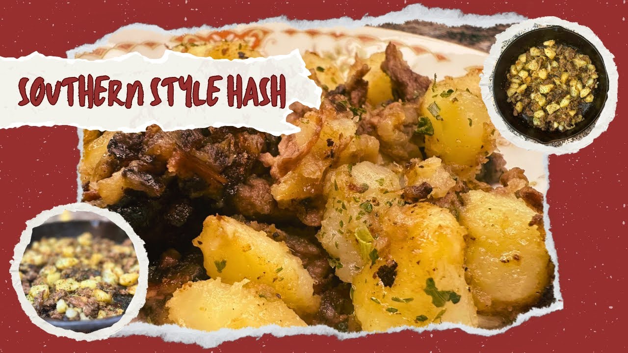 The BEST Southern Style Hash Recipe for Two - YouTube