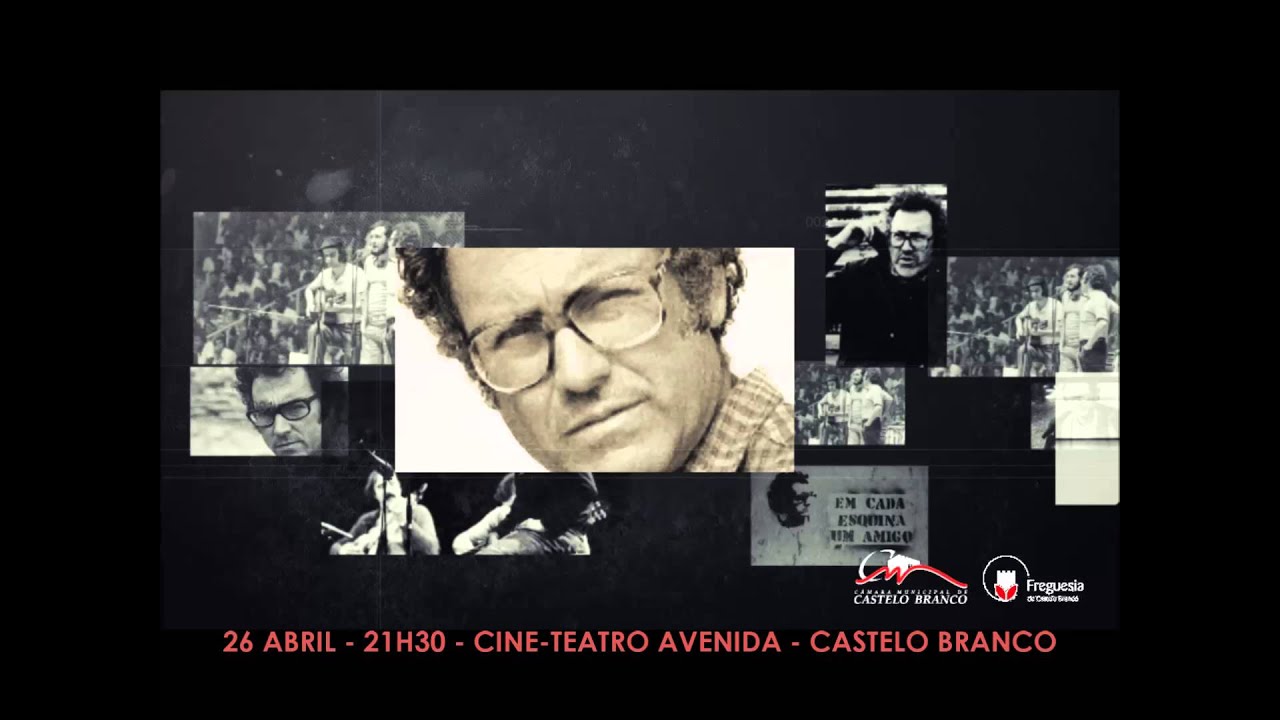TRIBUTO JOSÉ AFONSO - CASTELO BRANCO 26ABR14 - YouTube