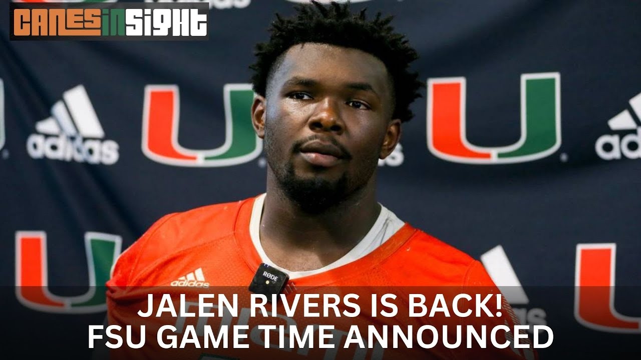 Jalen Rivers is BACK | Miami vs FSU In PRIME TIME - YouTube