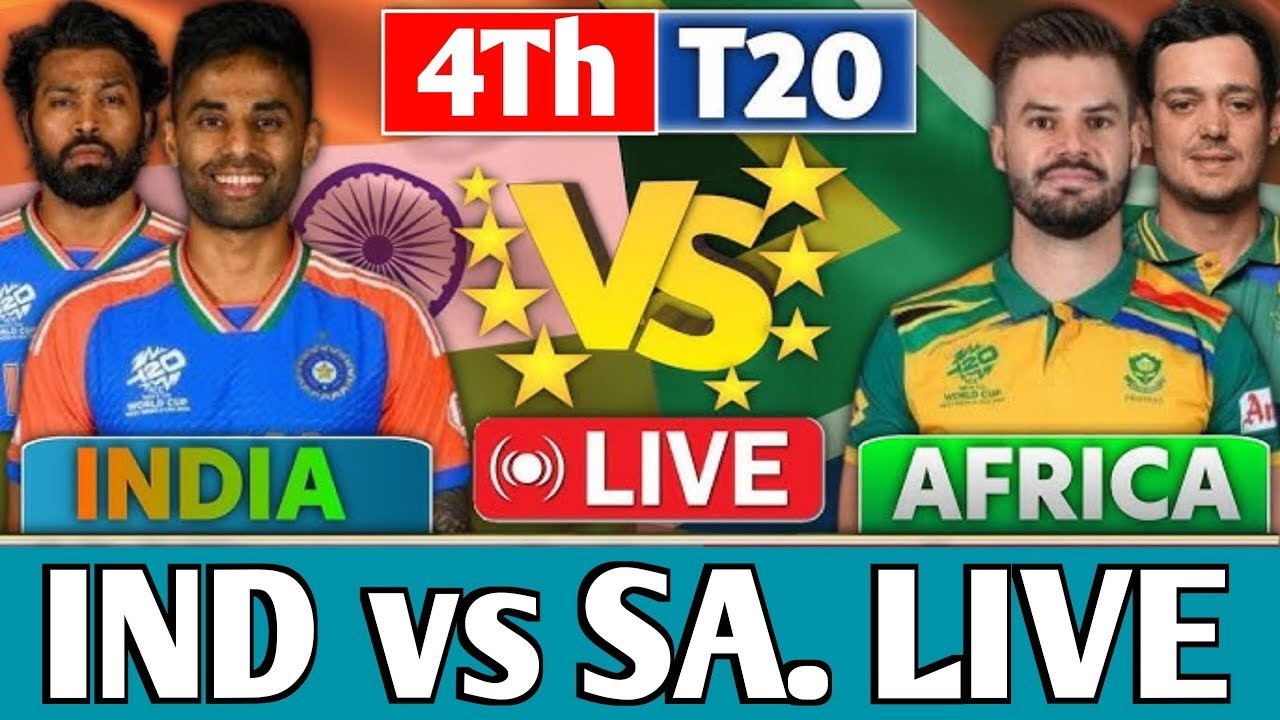🔴Live: India vs South Africa, 4TH T20 - Live Cricket Score & Commentary ...