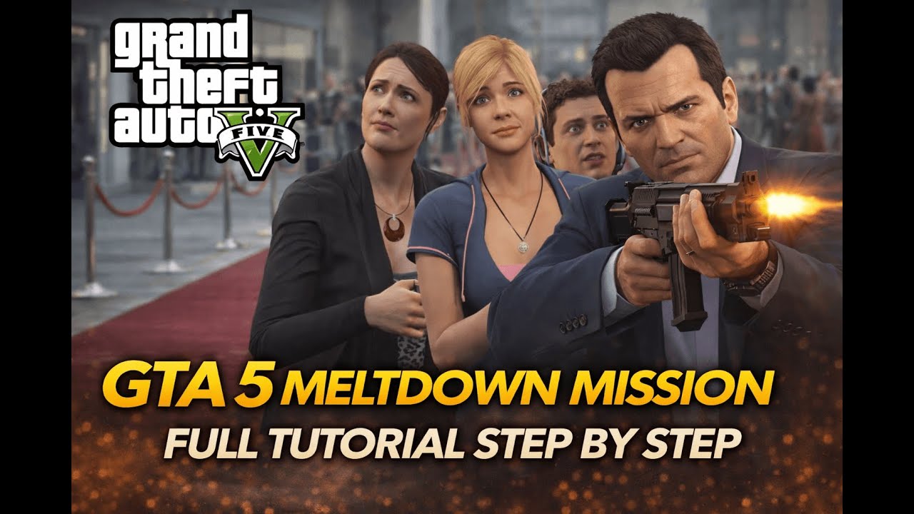 GTA 5 Meltdown Mission Full Tutorial Step by Step | GTA V | TUTORIAL ...