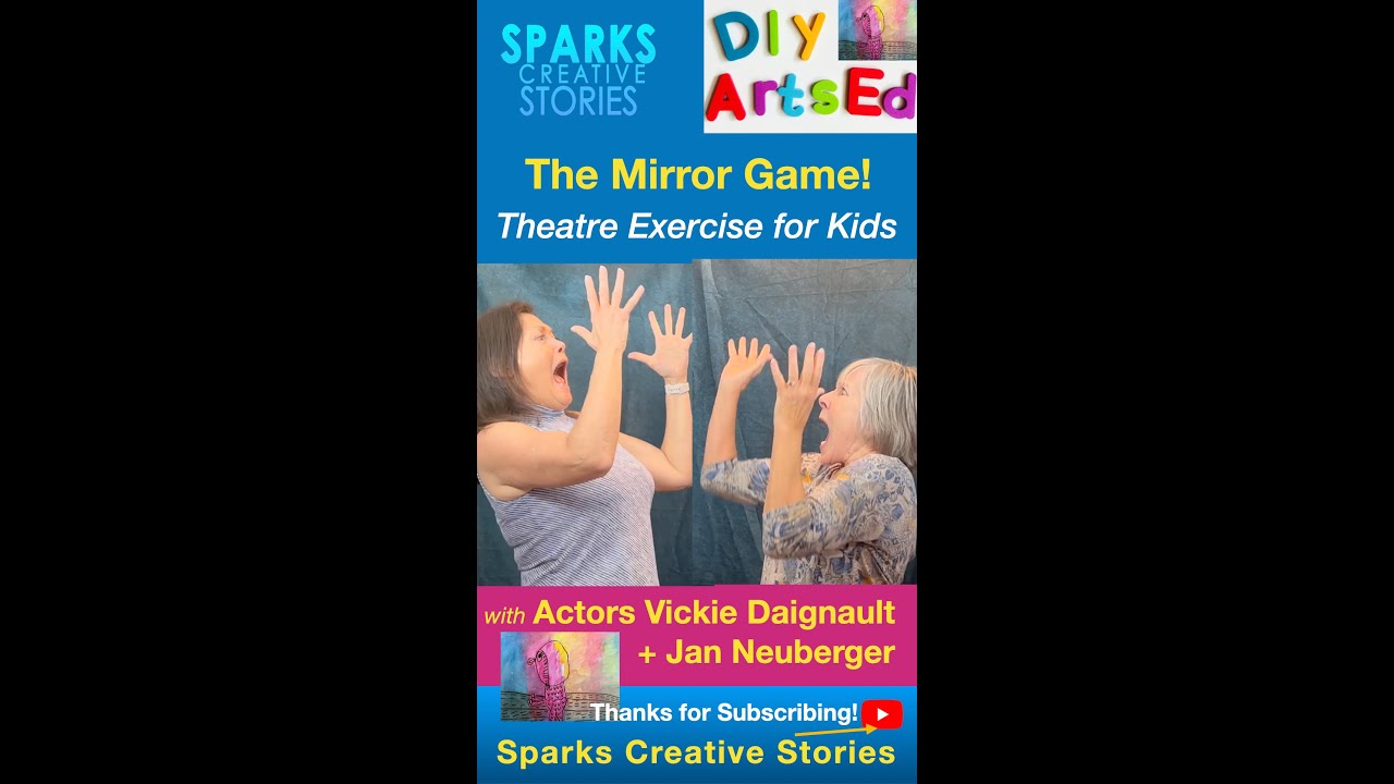 Mirror Game Theatre Exercise for Kids! - DIY Arts Education - YouTube