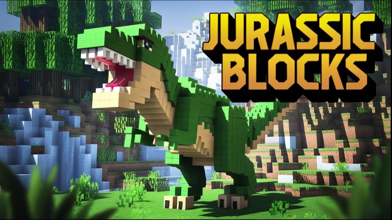 Jurassic Blocks [2] Explore The World For Dinosaurs! - YouTube