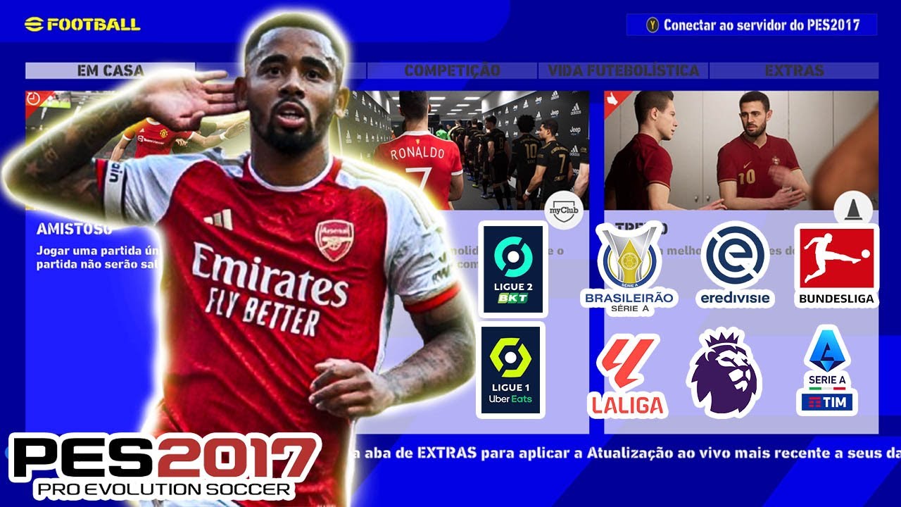 🔥 INACREDITÁVEL! PATCH PES 2017 com as MELHORES Texturas que EU já vi ...