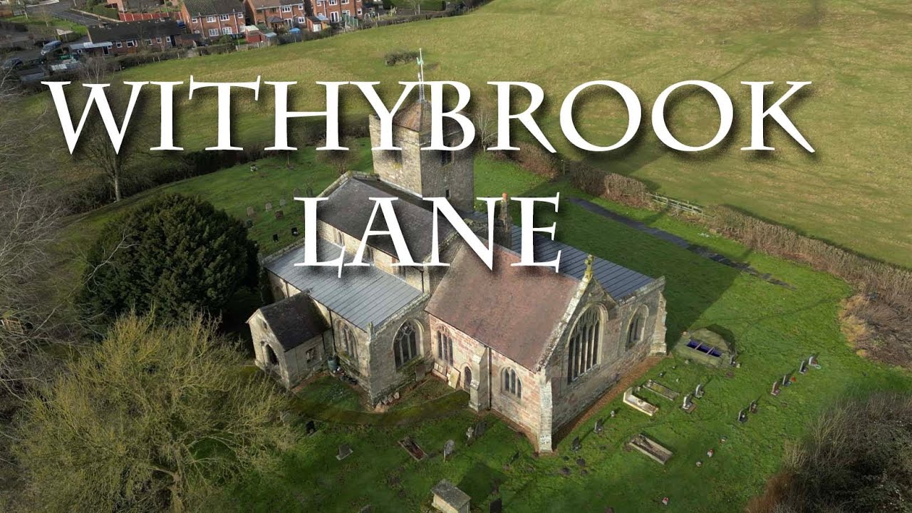 Cycle ride along Withybrook Lane, England - YouTube