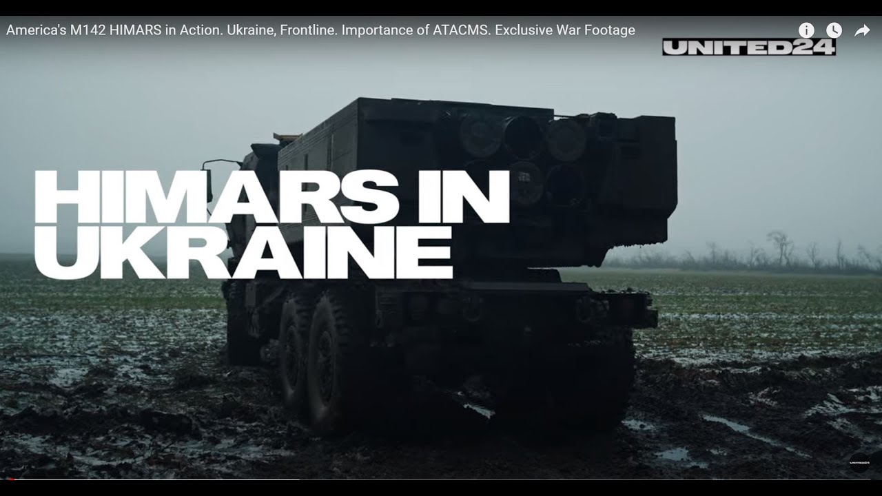 M142 HIMARS in Action in Ukraine! The Importance of ATACMS! Exclusive ...