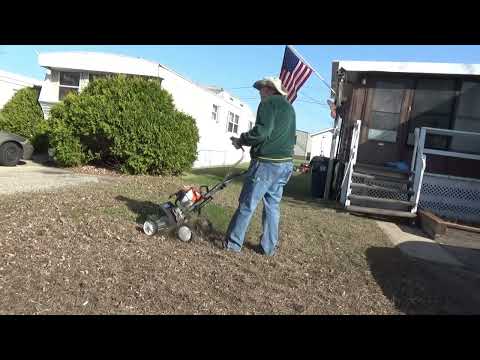 Stihl Power Rake (Stihl MM 56) - YouTube