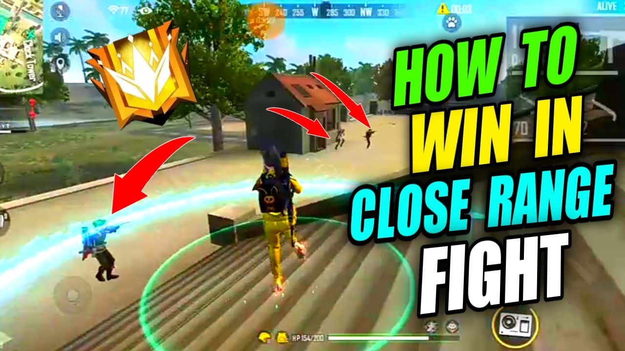 How To Win Close Range Fight In Free Fire | Close Range Fight Kese Jite ...